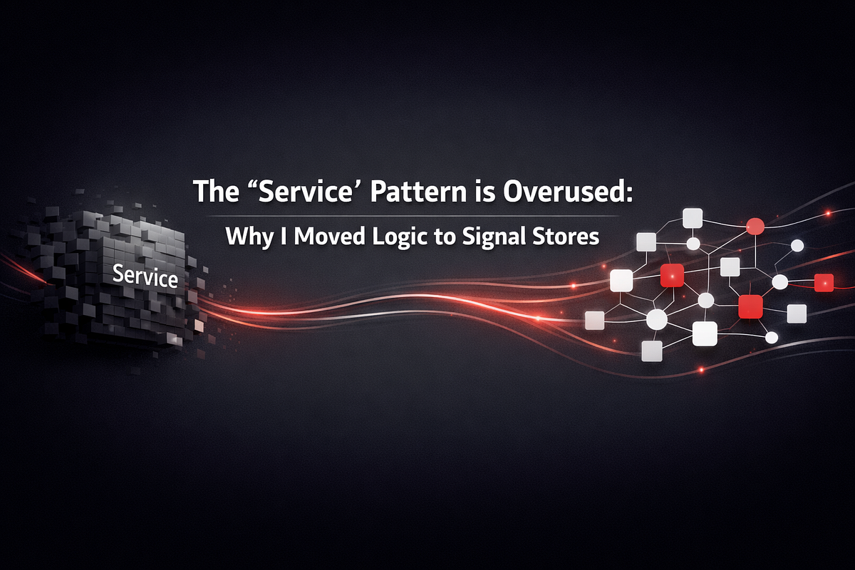 The “Service” Pattern is Overused: Why I Moved Logic to Signal Stores ...