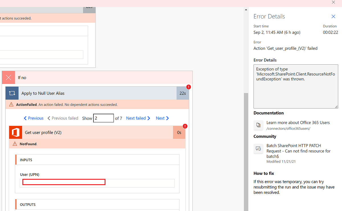 Error Handling in Power Automate. If there is something every ...