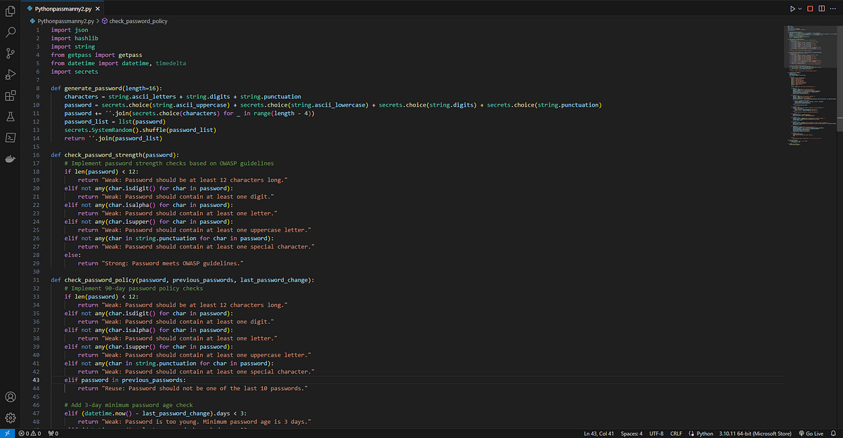 Creating a Password Manager With Python | by Michael Lopez | Medium