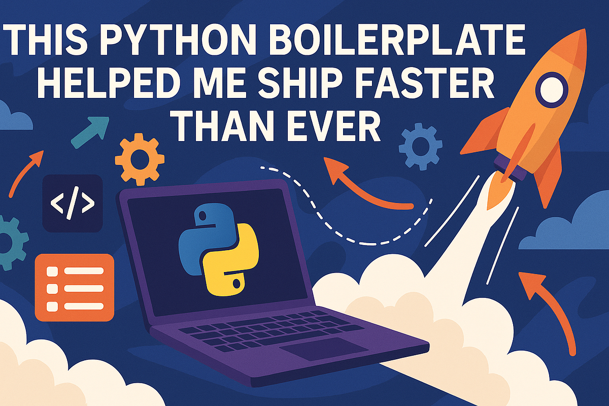 ⚙️ This Python Boilerplate Helped Me Ship Faster Than Ever | by Nikulsinh Rajput | Medium