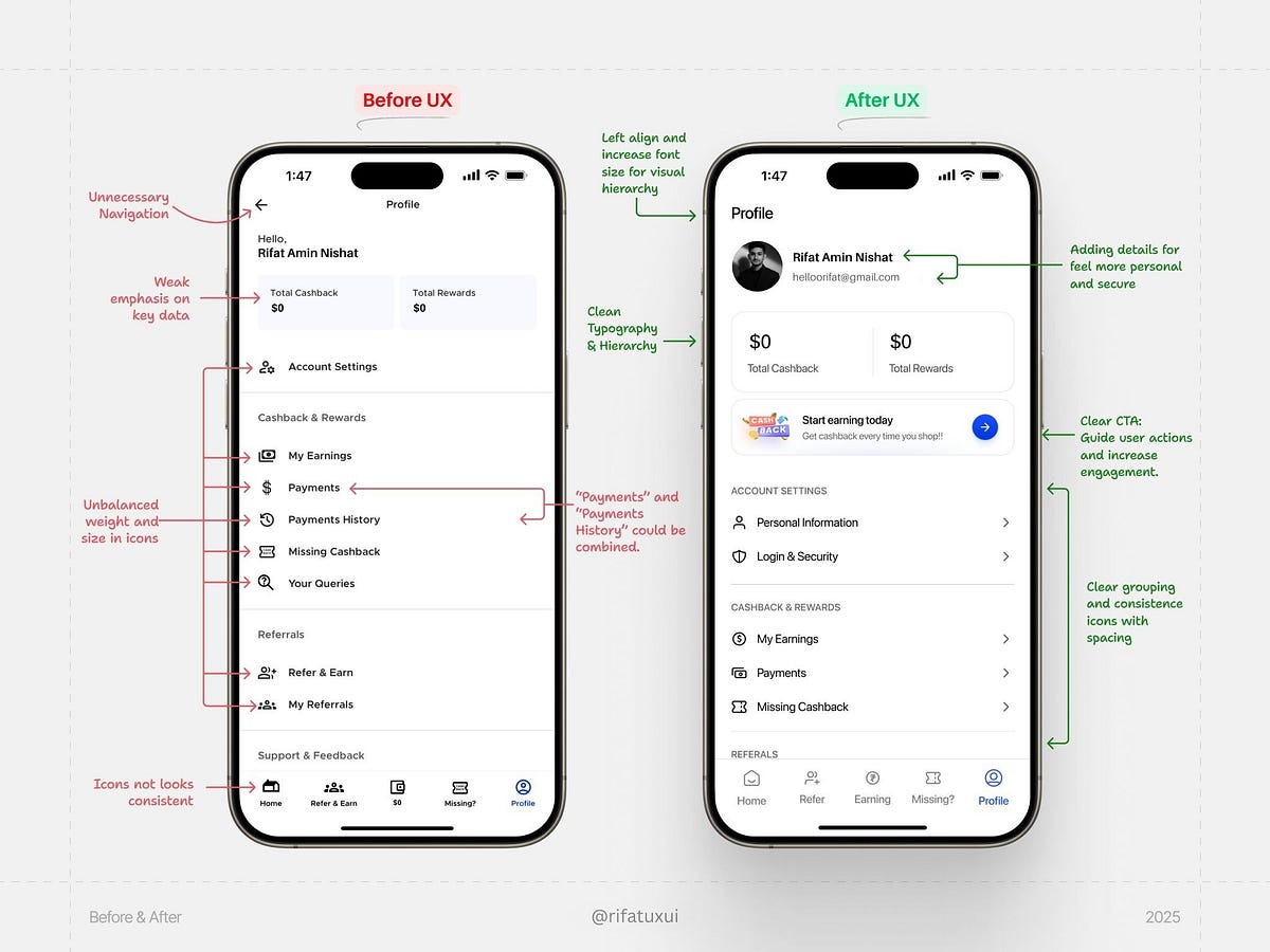 Beyond Pretty: How I Rebuilt the Cash-Karo Profile Screen for Real ...