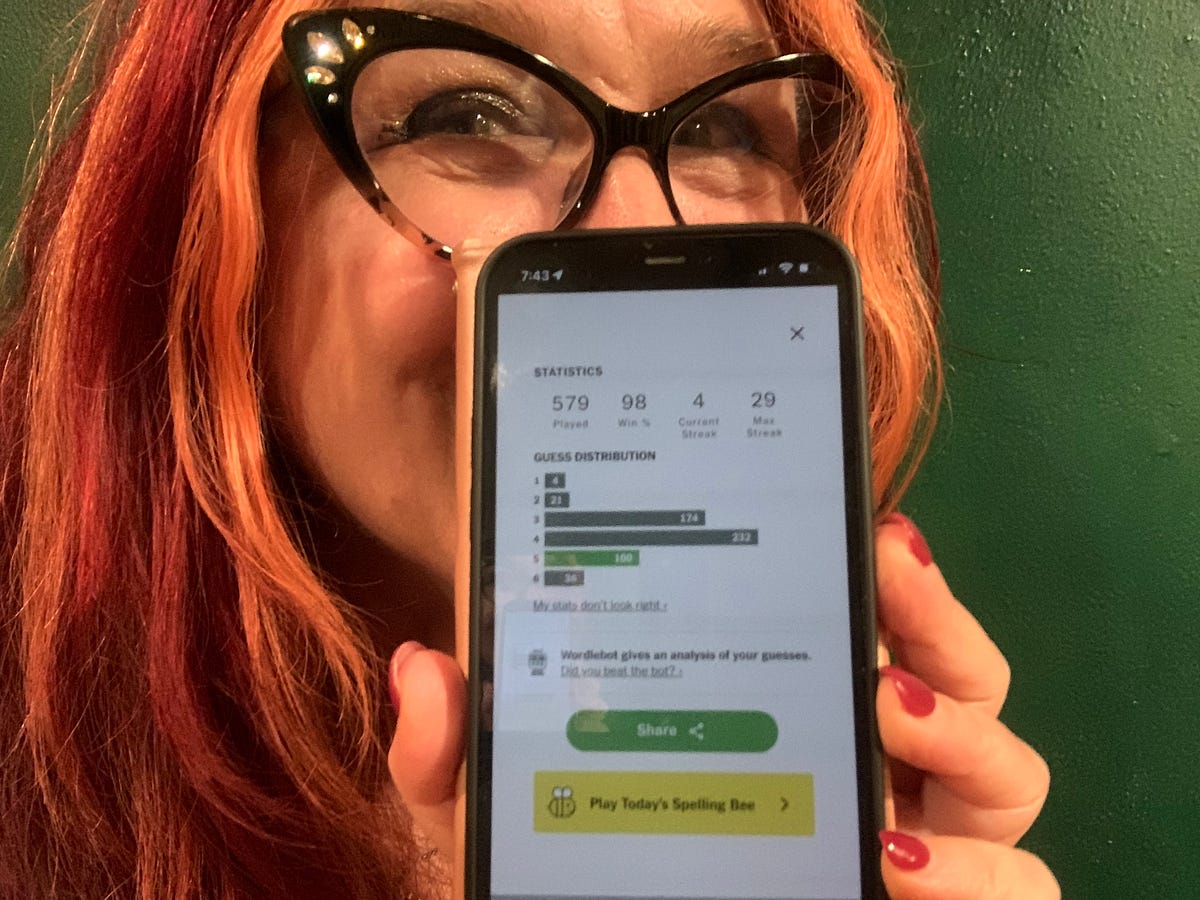 Happy 1,000 Games of Wordle!. What started as a pandemic diversion ...