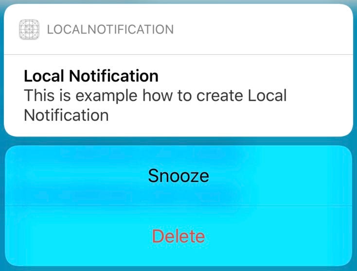 Local Notifications with Swift 4. Прежде чем мы начнем, вы можете скачать… | by Lex Debash | Medium