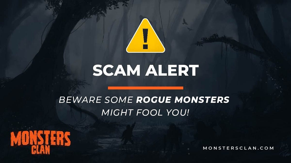 FAKE $MONS SALE — SCAM ALERT!. Beware of all the scammers and… | by ...