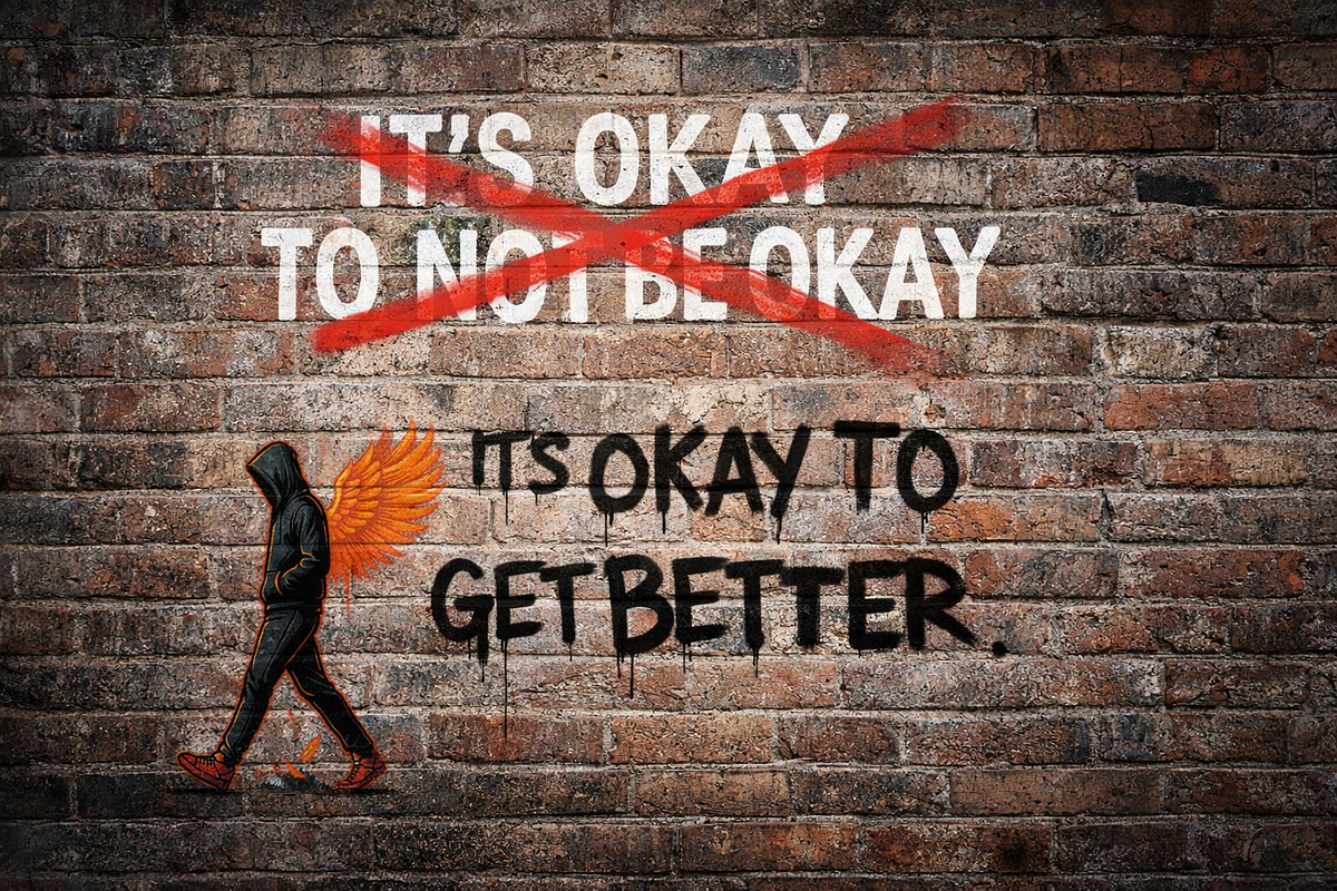 “It’s Okay to Not Be Okay”… But Then What? | by Icarus | Street Therapy ...