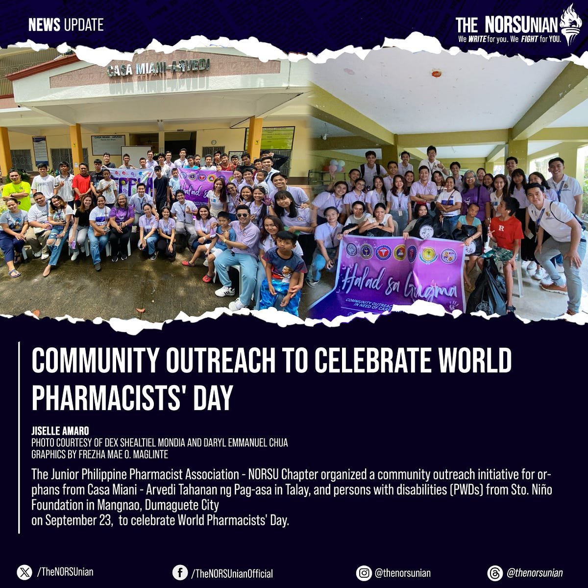 Community outreach to celebrate World Pharmacists’ Day | by The ...