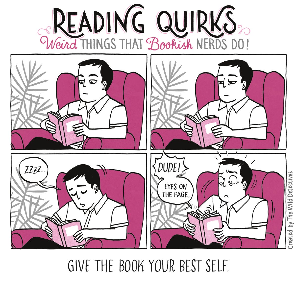 Reading Quirks #52. Reading Nap | by The Wild Detectives | Medium