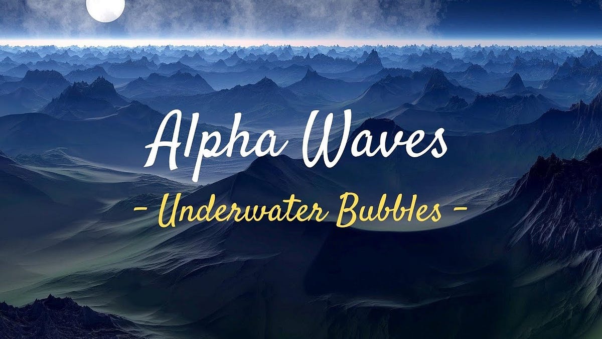 Alpha Wave Music For Relaxing, Anxiety Reduction, Enhancing Creativity ...