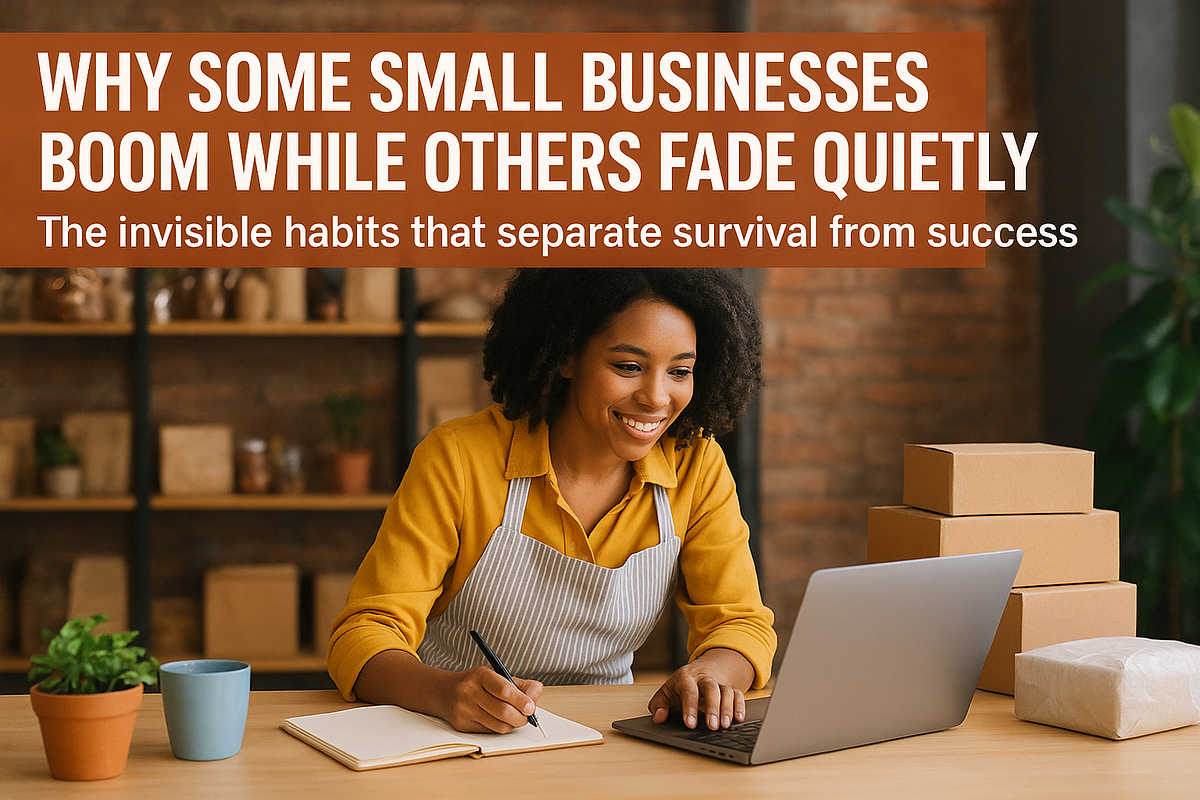 Why Some Small Businesses Boom While Others Fade Quietly | by Mbotorjoy ...