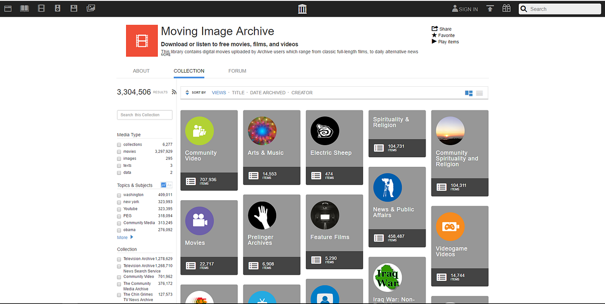 Moving Image Archive Project. DES500 Project | by Przemyslaw Byrdy | Medium