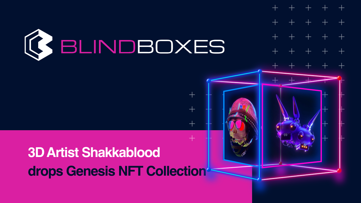 3D Artist Shakkablood Drops his Blind Boxes Genesis NFT Collection ...