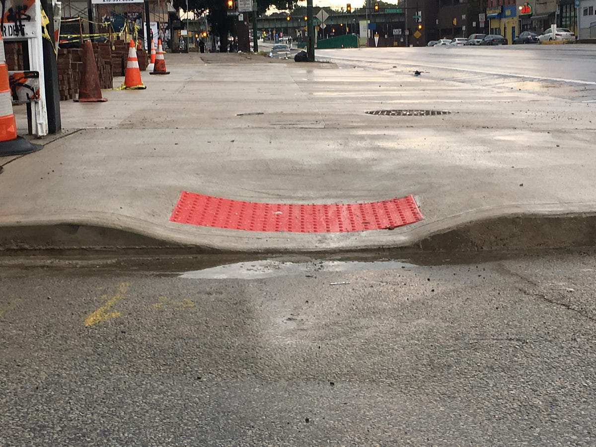 Happy to be here (@ a curb cut). I was a young teenager when a new ...