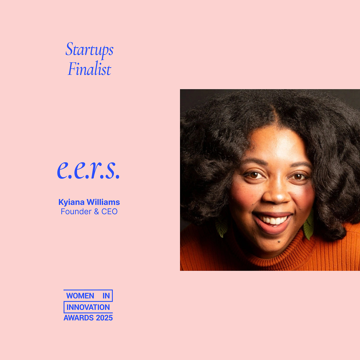 Kyiana Williams is named a finalist for the 2025 Women in Innovation ...