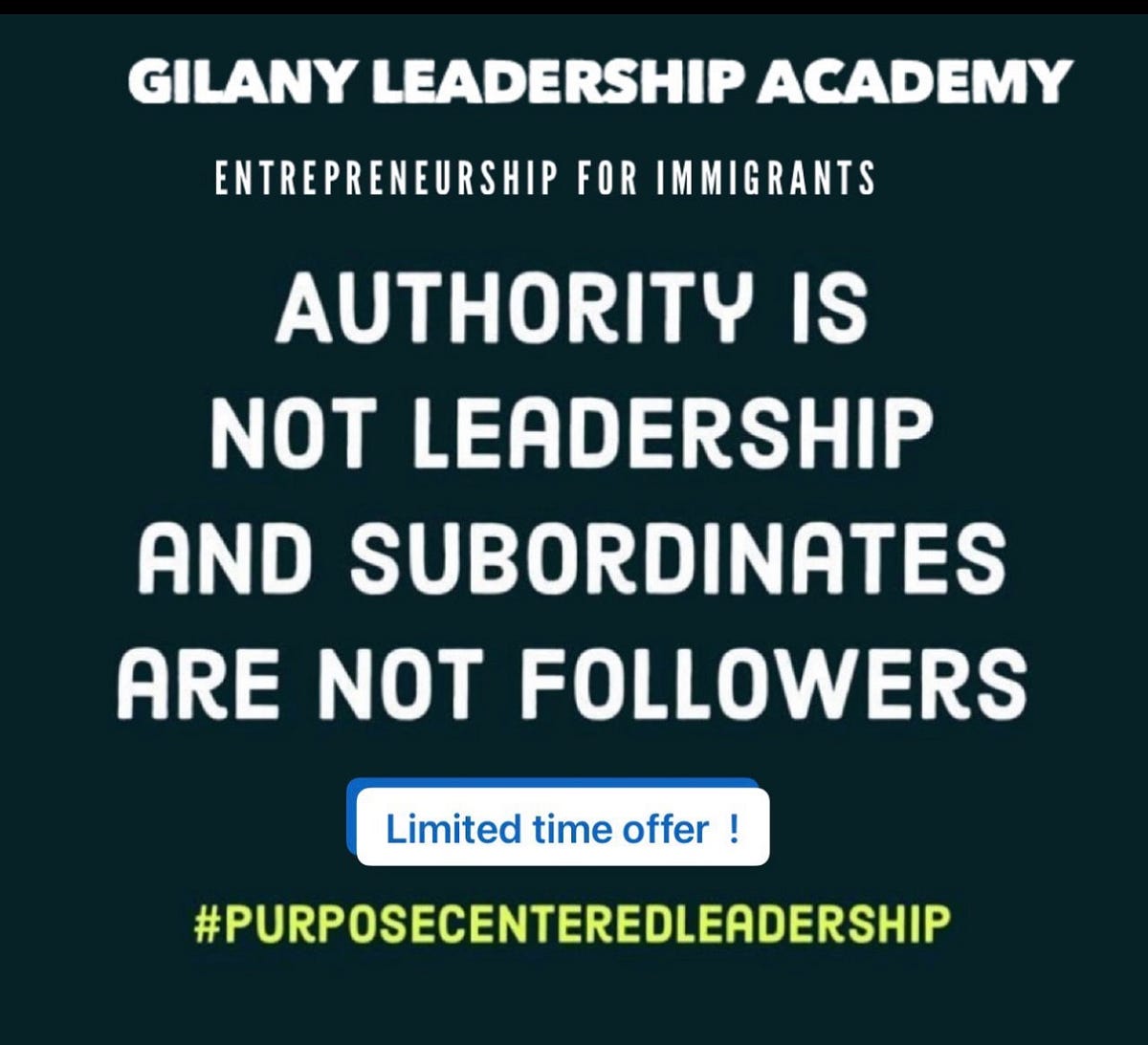 Leadership Ambassador opportunity open now! - Arif Gilany - Medium