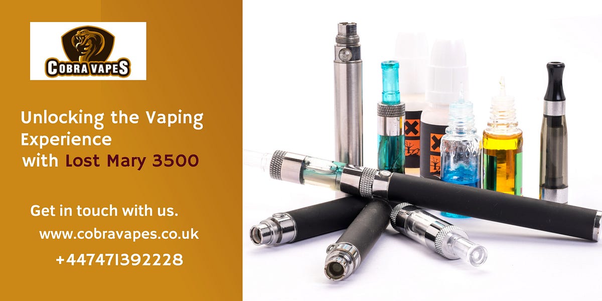 Unlocking the Vaping Experience with Lost Mary 3500 | by Ayanhaider ...