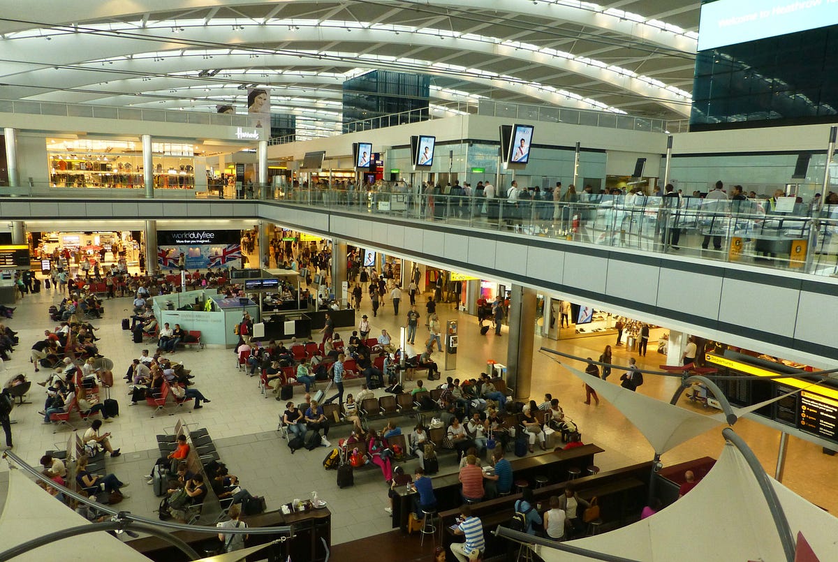 Design Lesson from Heathrow Airport for Nigerian Banks | by Tunde 'Goke | Medium