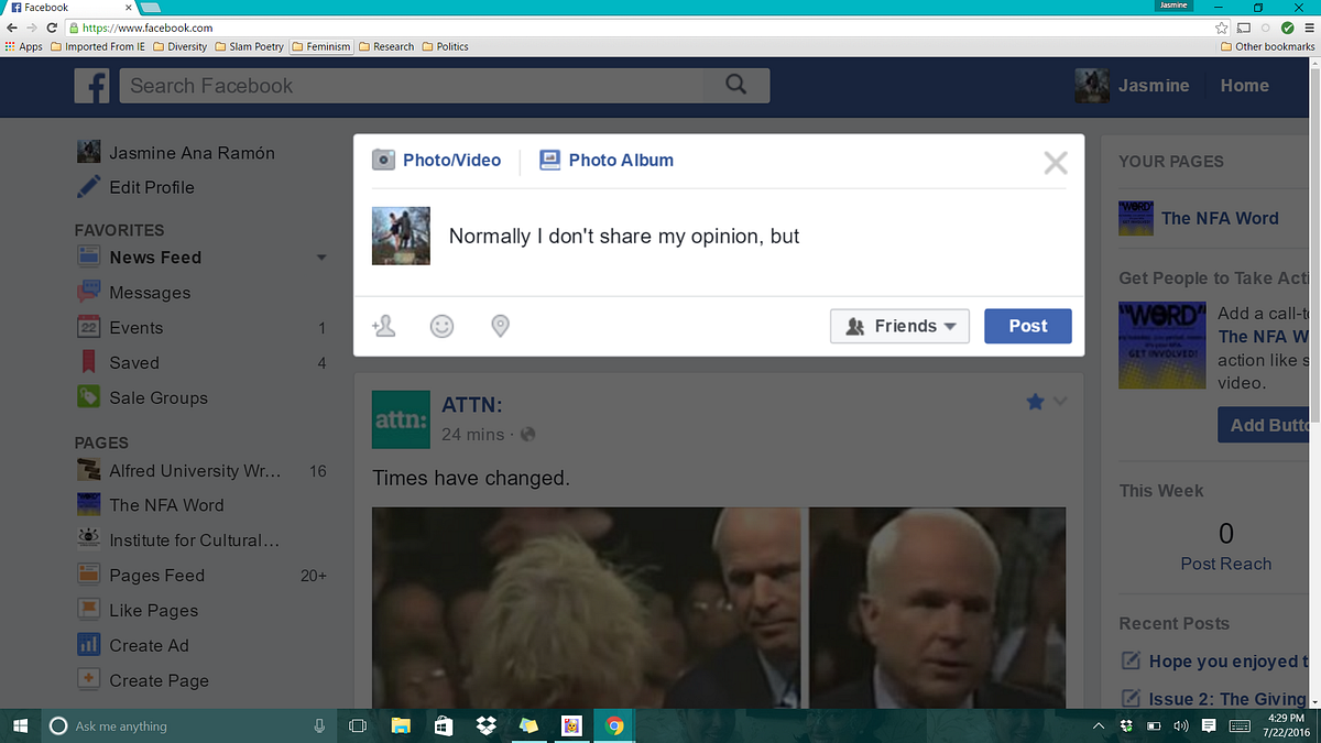 I witnessed people using Facebook to have a true dialogue on race. | by ...