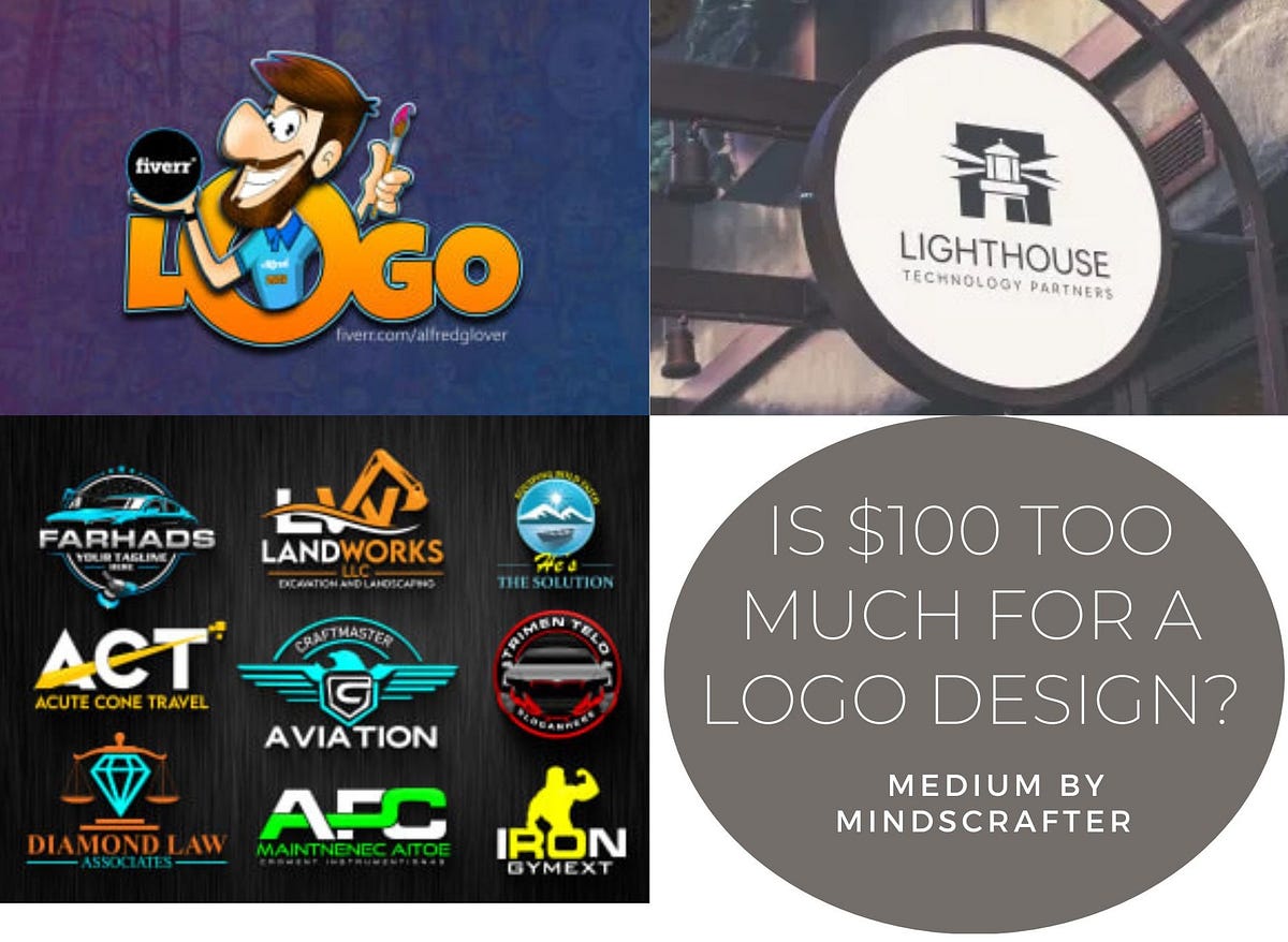 Is $100 too much for a logo design? | by Mindscrafter powered by Medium ...