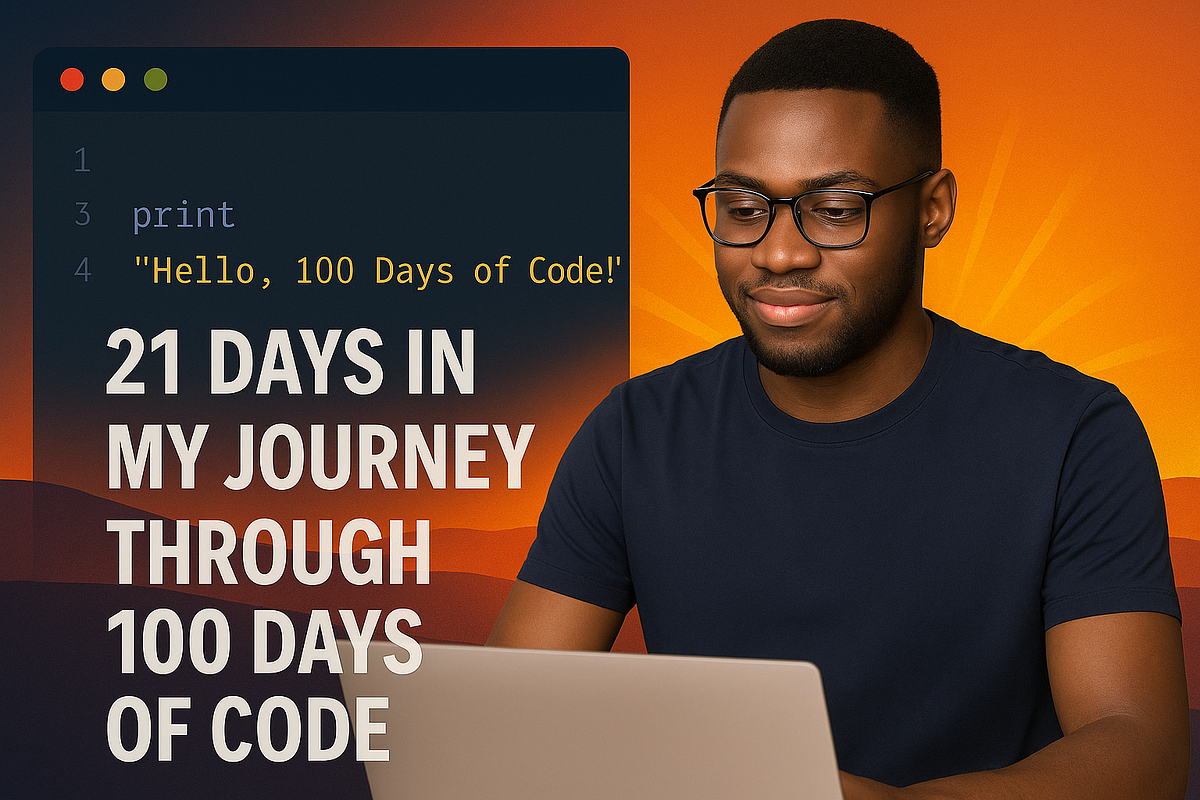 21 Days In: From Academia to Cloud — My Journey Through 100 Days of Code 🚀 | by ODOI-LARTEY ...