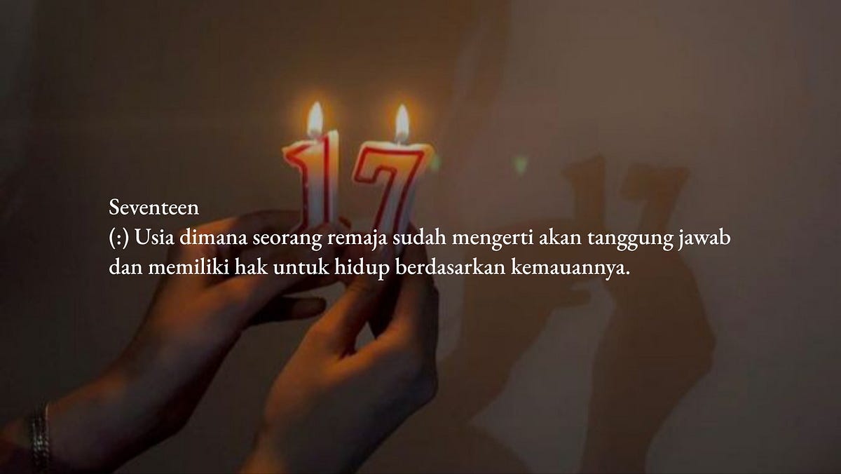 Seventeen!. Happy Sweet Seventeen… | by dera｡*♡ | Medium