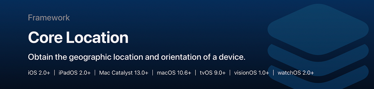 Understanding CoreLocation in Swift | by Harsha Agarwal | Medium