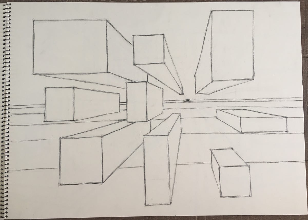 1점투시법. 소실점이란 | by bbong yoi | Medium