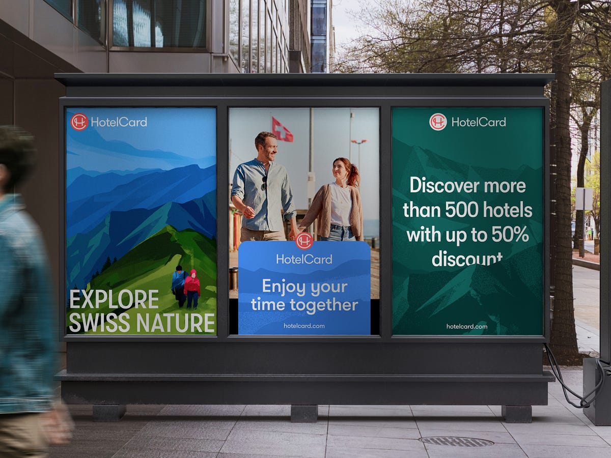 Case Study: HotelCard. Brand Identity Design for Hotel Offers Service ...