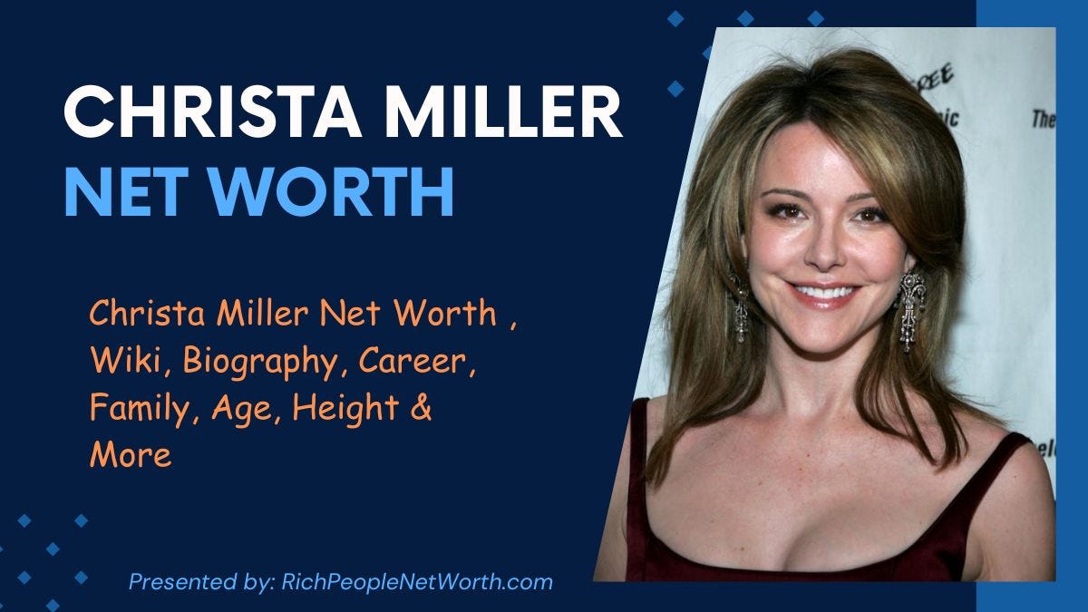 Christa Miller Net Worth 2023, Wiki, Biography, Career, Family, Age, Height & More | by Rich ...