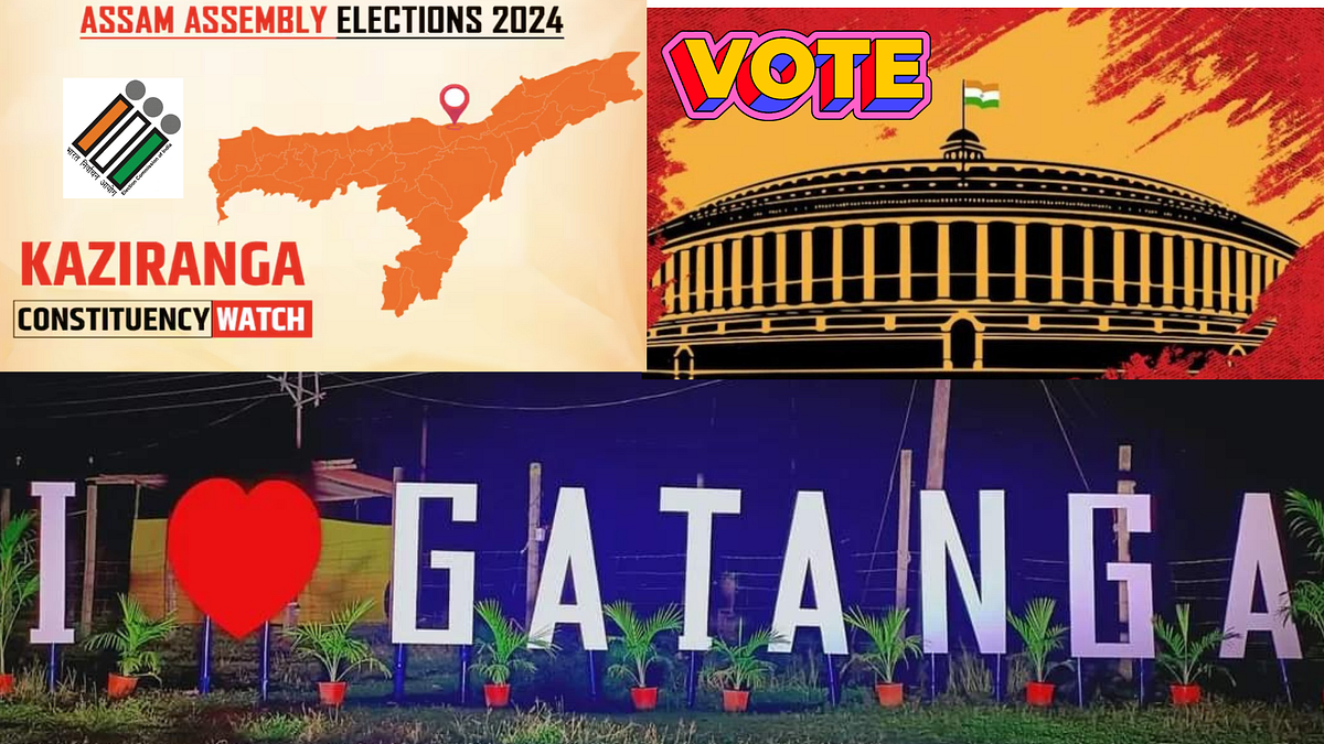 NEW GATANGA ELECTION 2024- KAZIRANGA ASSAM LOK SABHA CONSTITUENCY ...