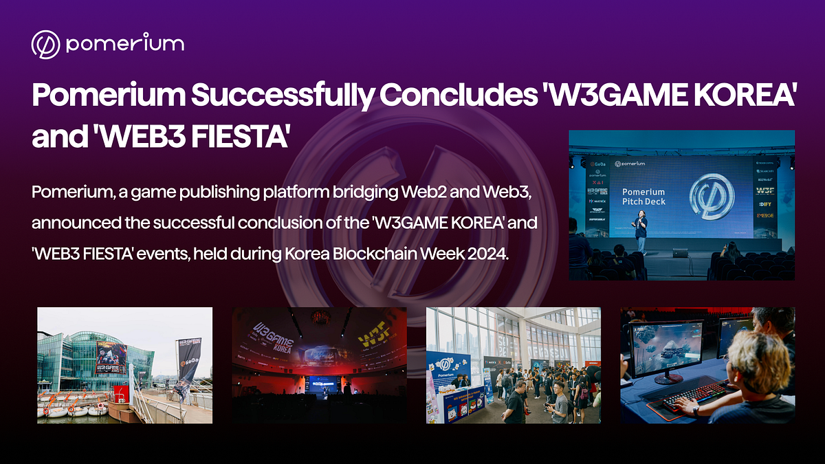Pomerium Successfully Concludes ‘W3GAME KOREA’ and ‘WEB3 FIESTA’ | by ...