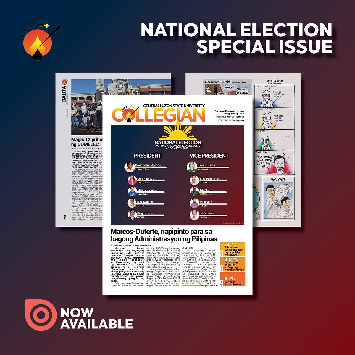 CLSU Collegian National Election Special Issue is out now! | by CLSU ...