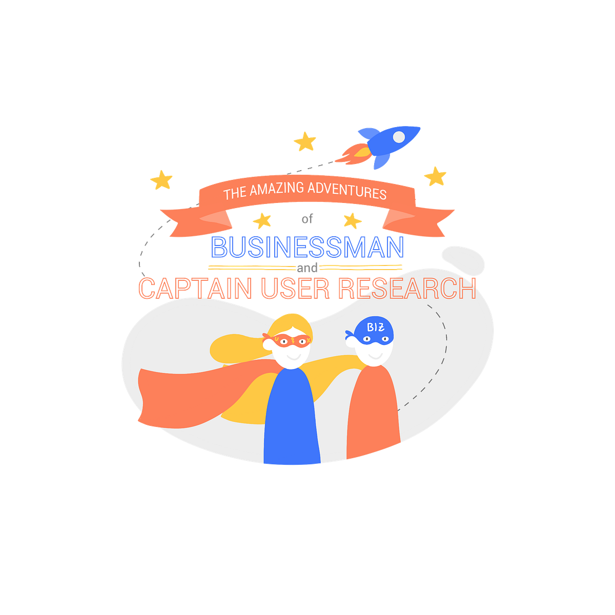 The amazing adventures of Businessman and Captain User Research | by ...