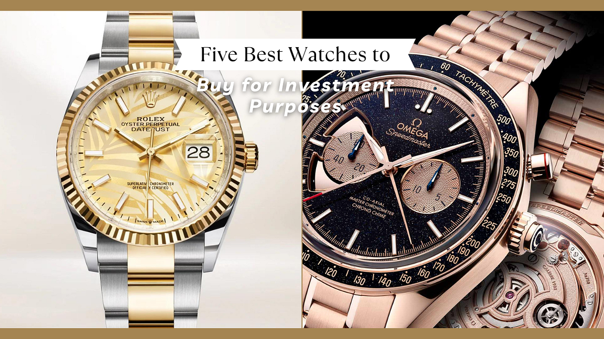 5 Must-Have Watches | Medium