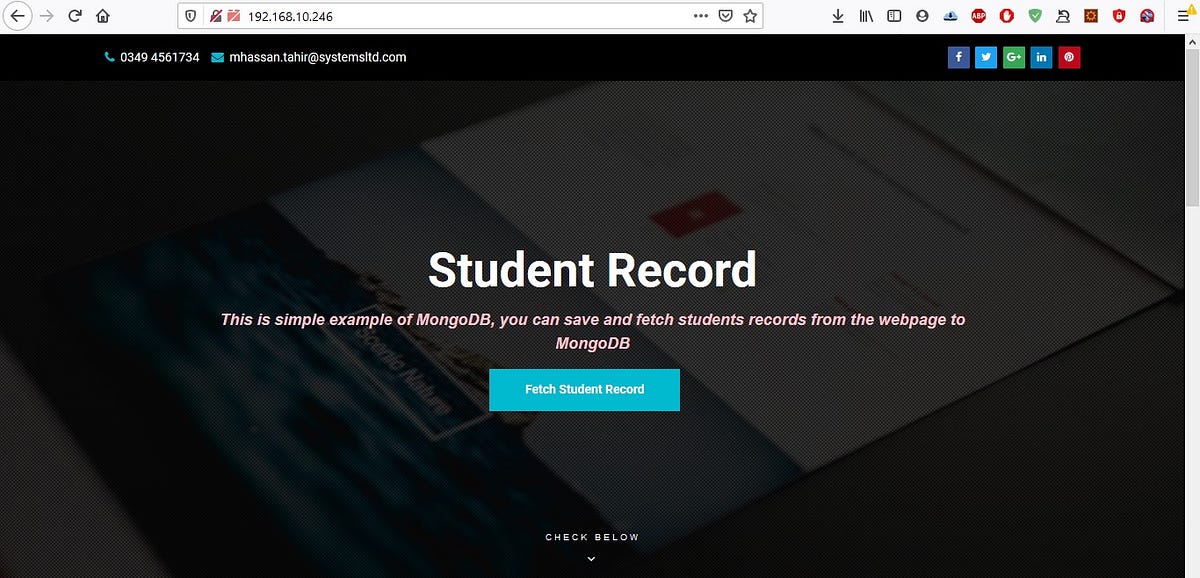 MongoDB with PHP7.2. Integrating PHP7.2,HTML,CSS with… | by Syed ...