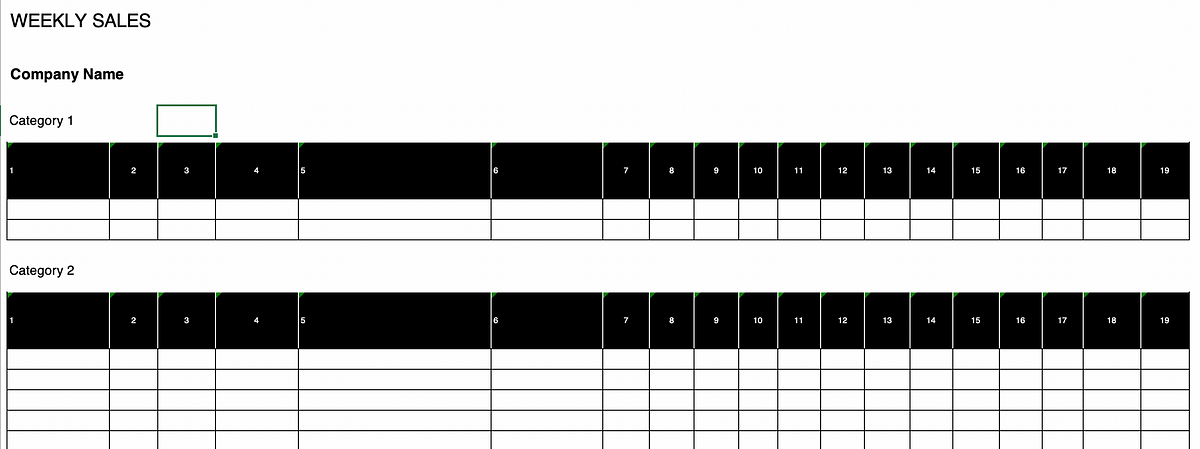 Transforming A Pre Formatted Excel Report Into A Tabular Format Without Macros — Reporting