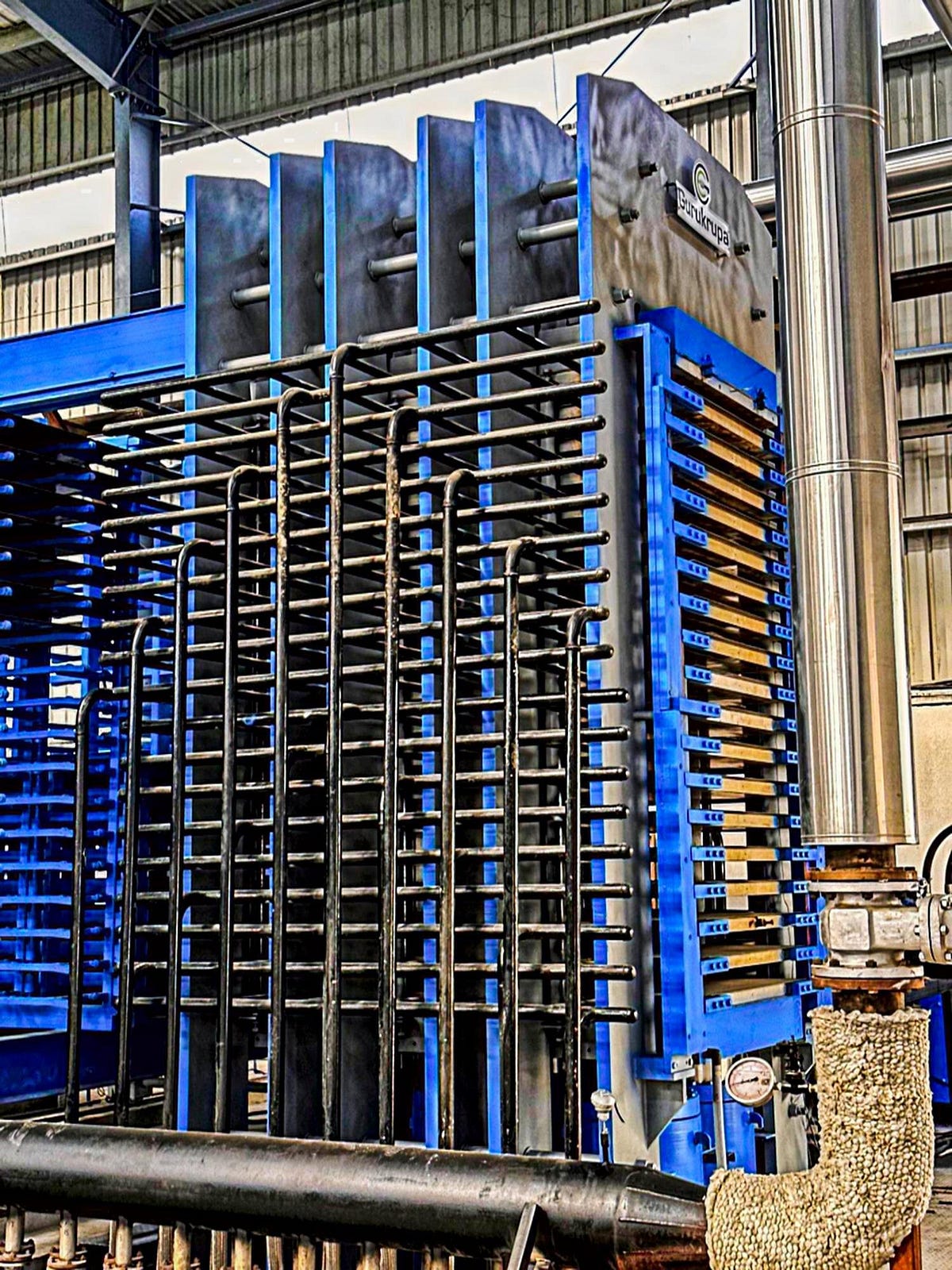 Hydraulic Hot Press For High Pressure Laminate - woodmac Industries ...