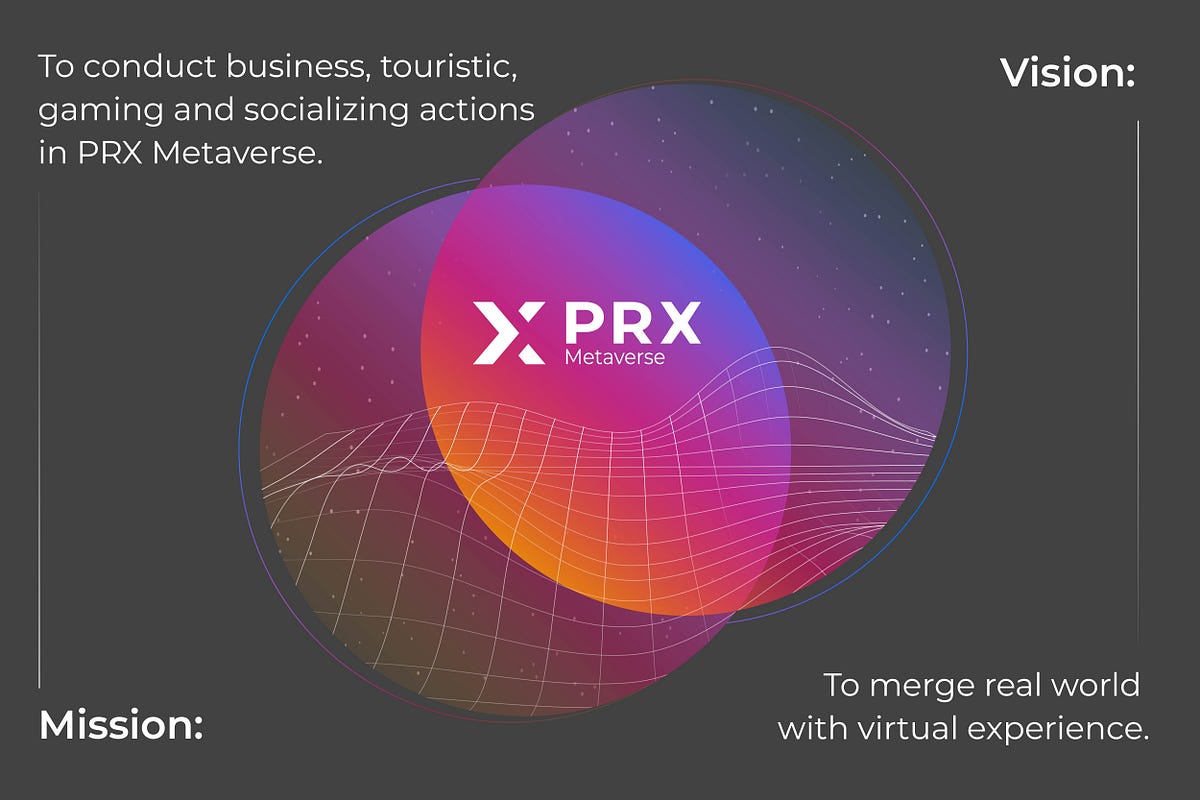 PRX Metaverse’s Vision & Mission. The PRX Metaverse is a shared virtual… | by PRX Metaverse | Medium