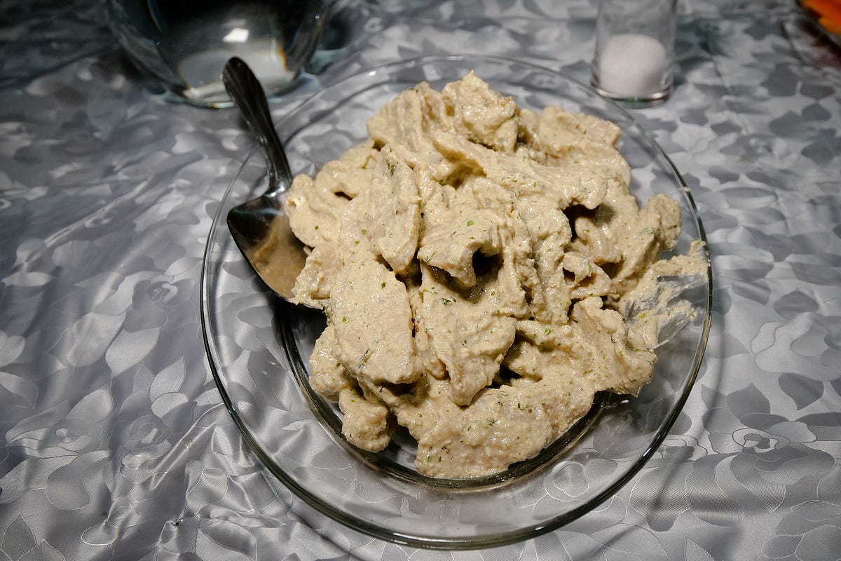 PRAPU (WHEAT NOODLES W/WALNUT PASTE) - A Blog Master - Medium