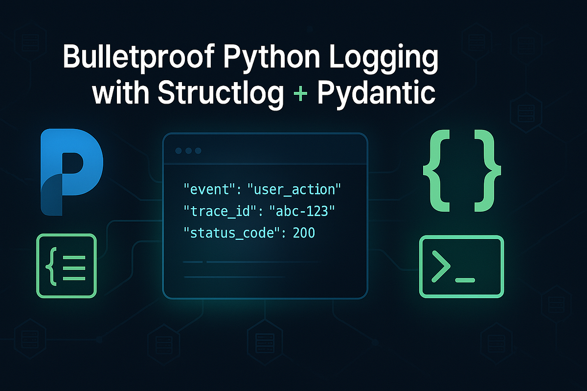 Python Structlog + Pydantic = Bulletproof Structured Logging in Microservices | by Bhagya Rana ...