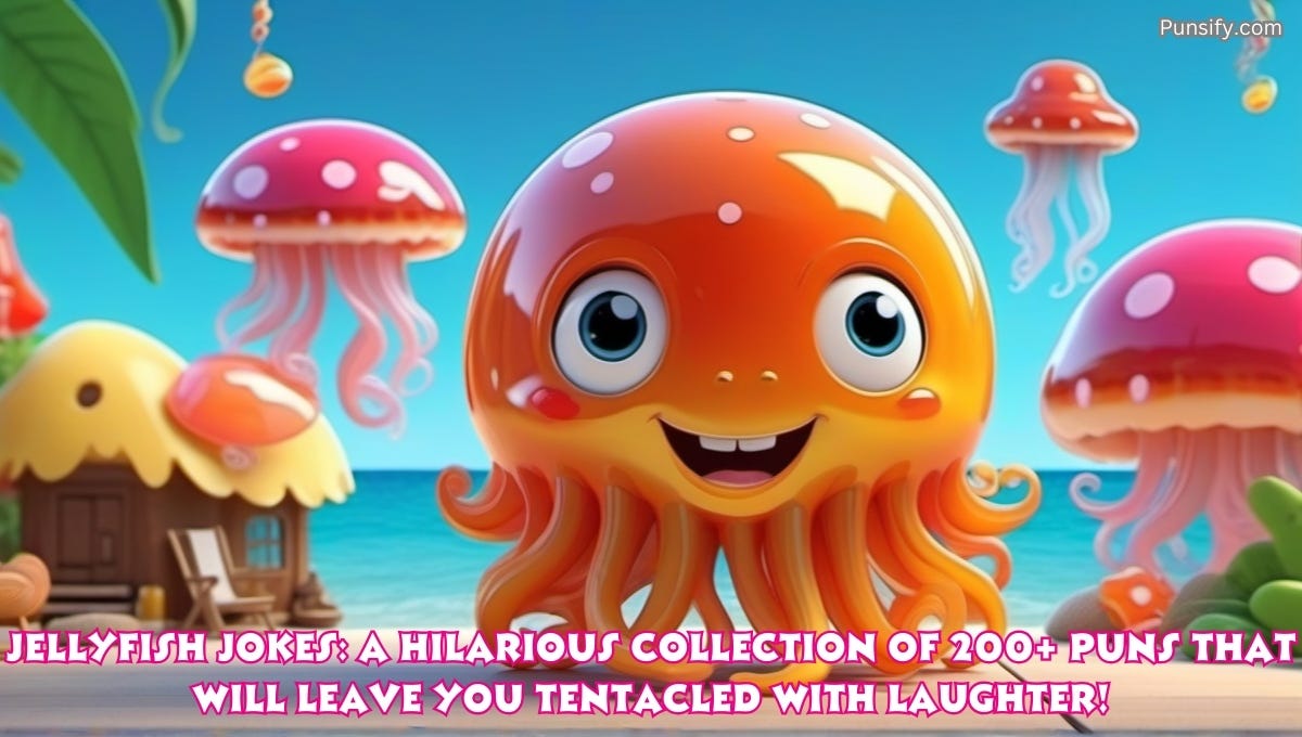 Jellyfish Jokes: A Hilarious Collection of 200+ Puns that Will Leave ...