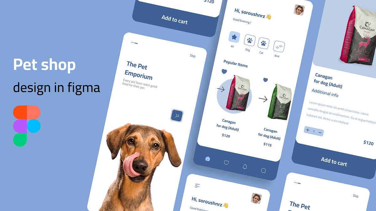 Pet Shop Design in Figma From Scratch - Soudemyacademy - Medium