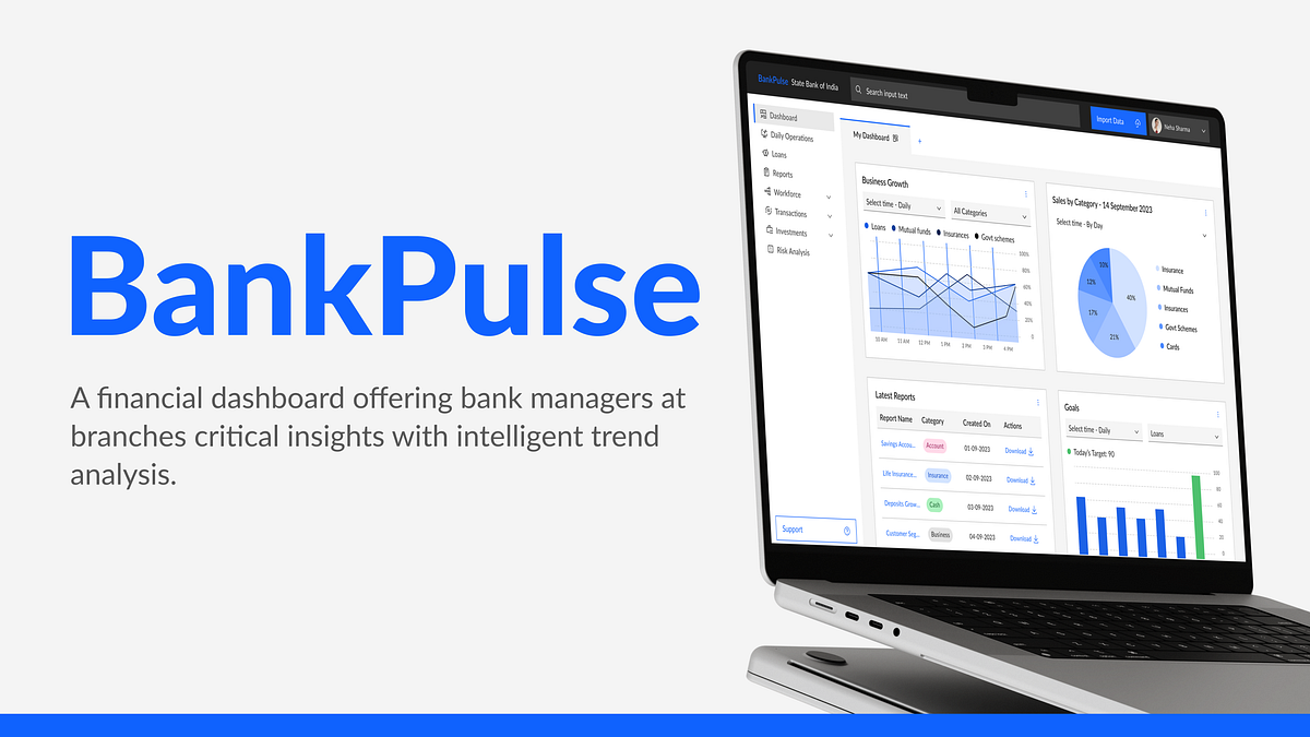 Bank Pulse: Financial Dashboard For Bank Managers | by Sainath Reddy ...