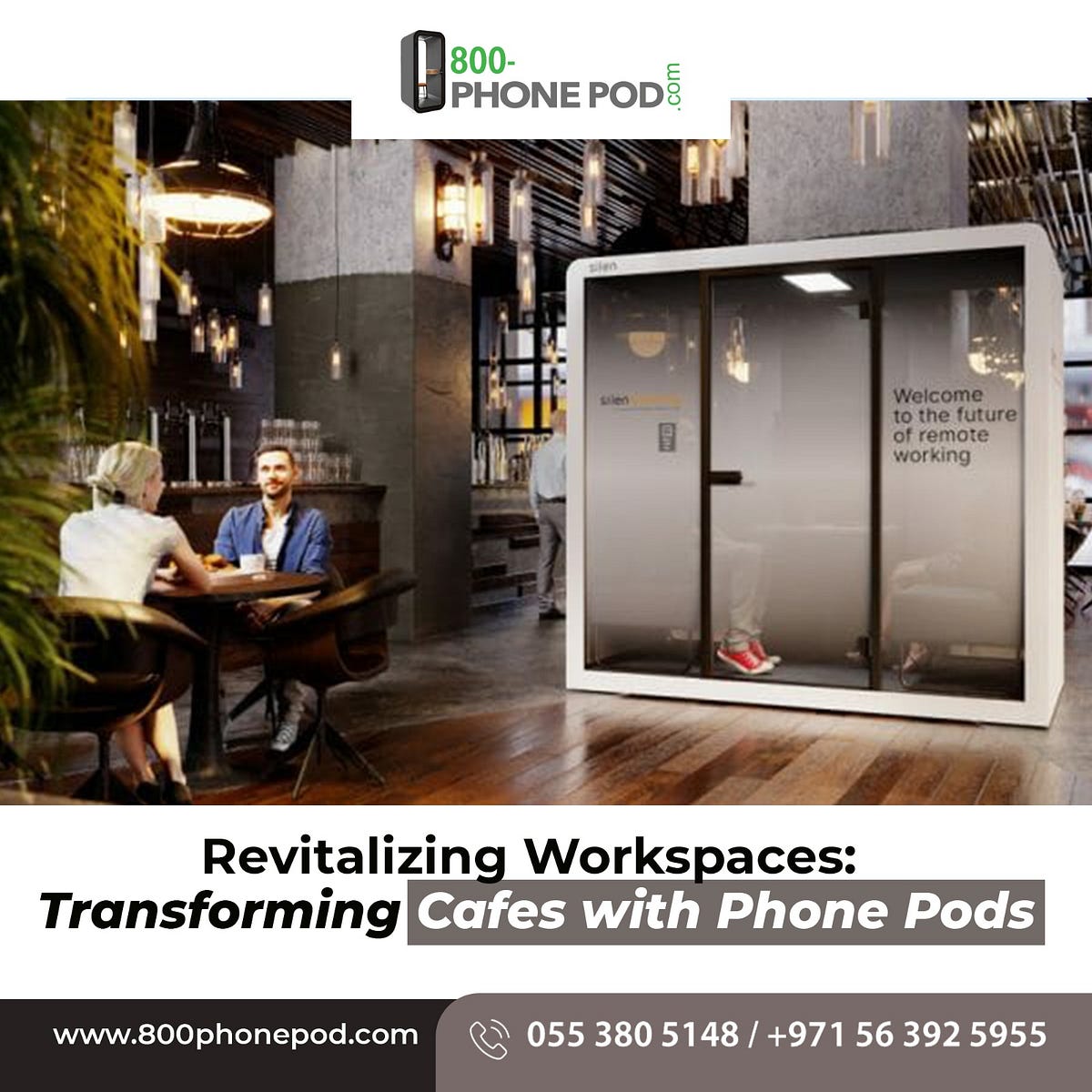 Revitalizing Workspaces: Transforming Cafes with Phone Pods | by ...