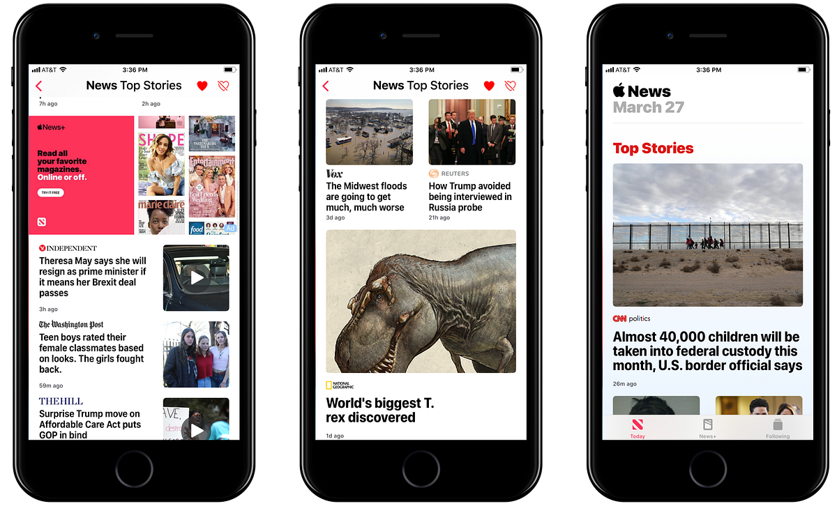 UX Review: Apple News+. By: Ryan Hatch | by Artemis Ward | Artemis Ward ...