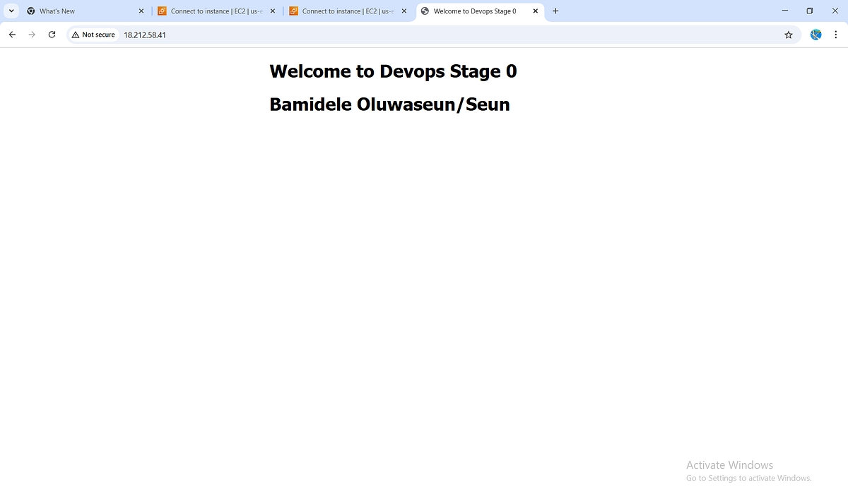 My First HNG DevOps Task: Installing and Configuring NGINX on a fresh Ubuntu server | by ...