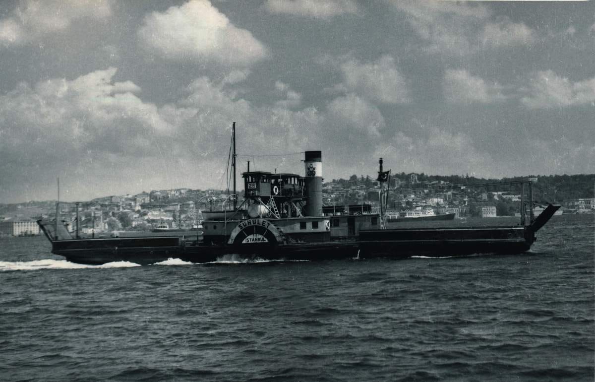 dünyanın ilk arabalı vapuru suhulet’ten istinye-çubuklu arabalı vapur ...