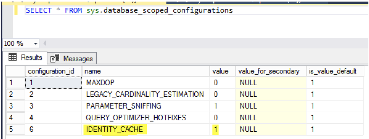 SQL Server 2017 IDENTITY_CACHE Yeniliği | by Yusuf Kahveci | SQL Türkiye | Medium