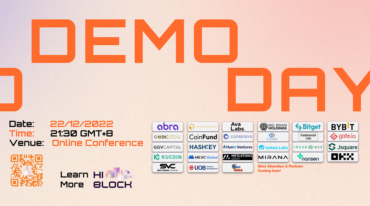 👋HiBlock Demo Day. Join us virtually for the Hi Block Demo… | by ...