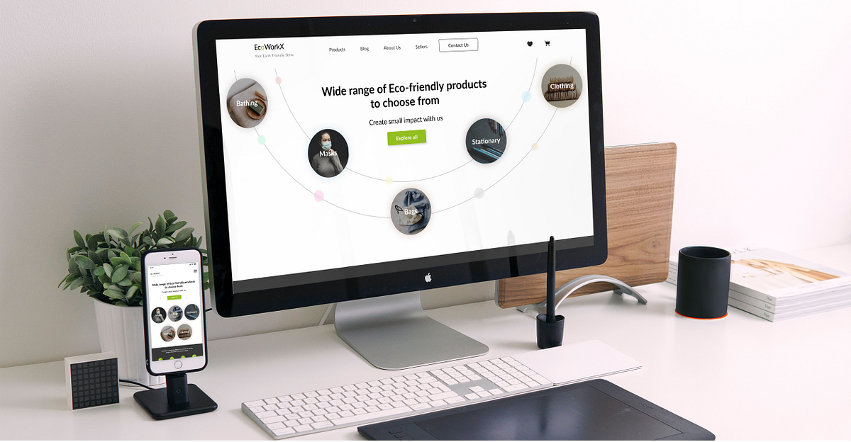 Eco-workx Redesign — A UI/UX Case study | by Shivani | Medium