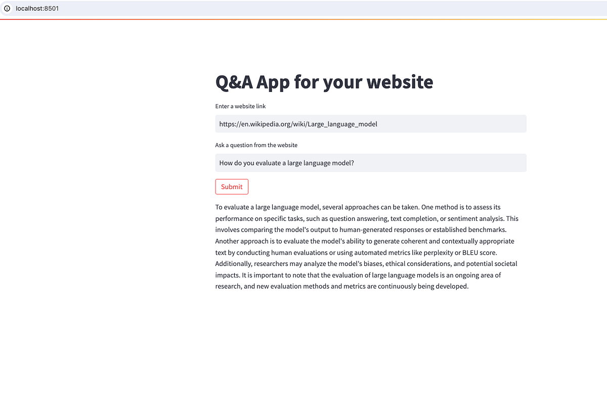 Build a Q&A App for a webpage. OpenAI, RAG, LangChain, Chroma… | by ...